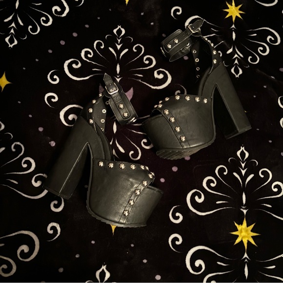 Killstar | Shoes | Killstar Stevie Heel Sandals | Poshmark